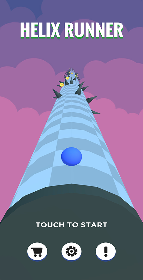 Helix Runner (Unity Game Template + Admob Ads + GDPR Consent) by MultiDrift_Studios